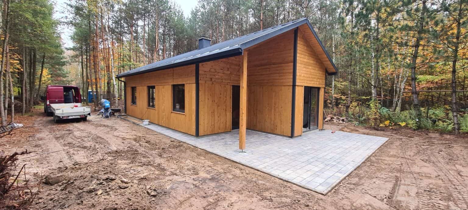 Domy szkieletowe całoroczne - budowa pod klucz. Tiny Dom 2025